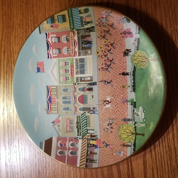 Royal Doulton | Accents | Vintage Ca Brown Fourth Of July Parade Plate ...